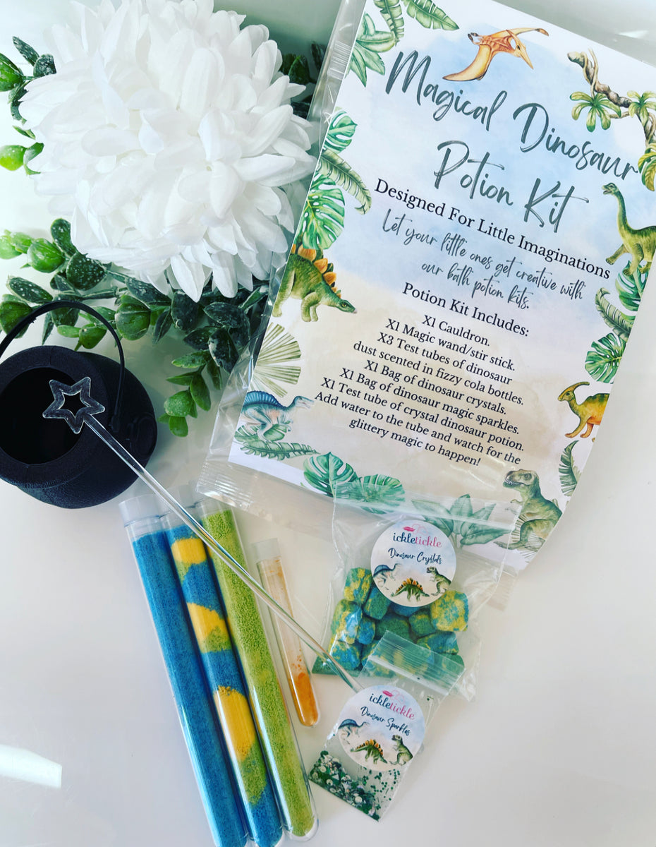 Dinosaur Bath Potion Kit
